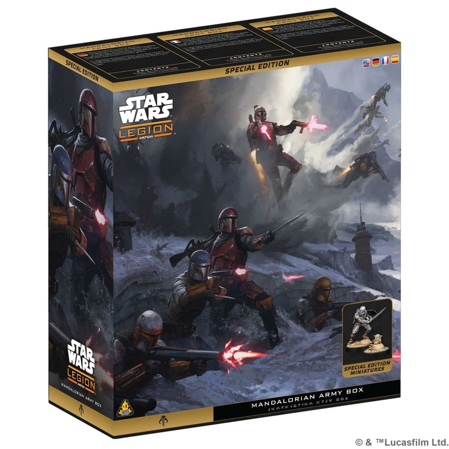 Star Wars Legion Mandalorian Army Box Special Edition